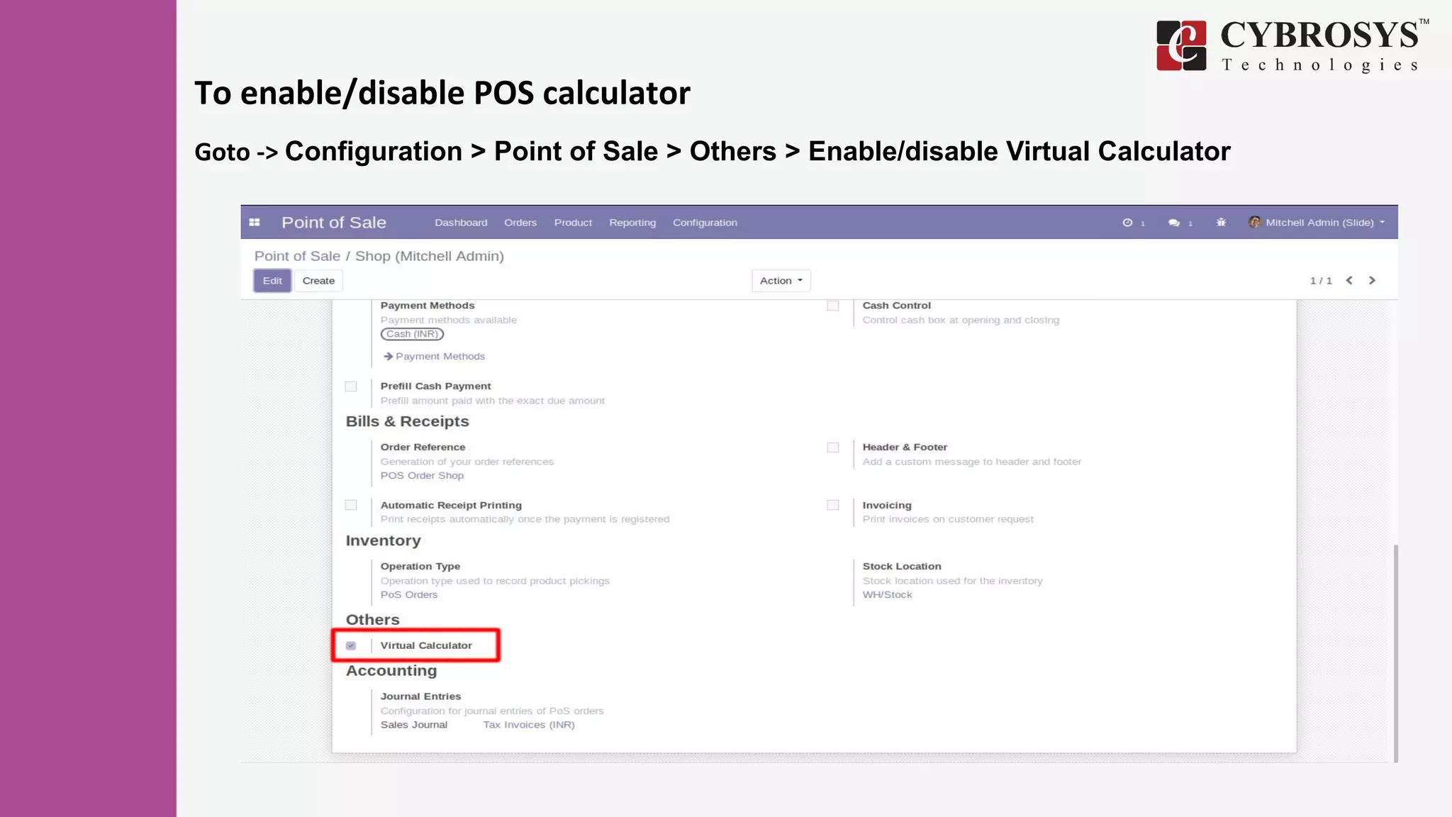 POS Calculator in Odoo 12 | PDF