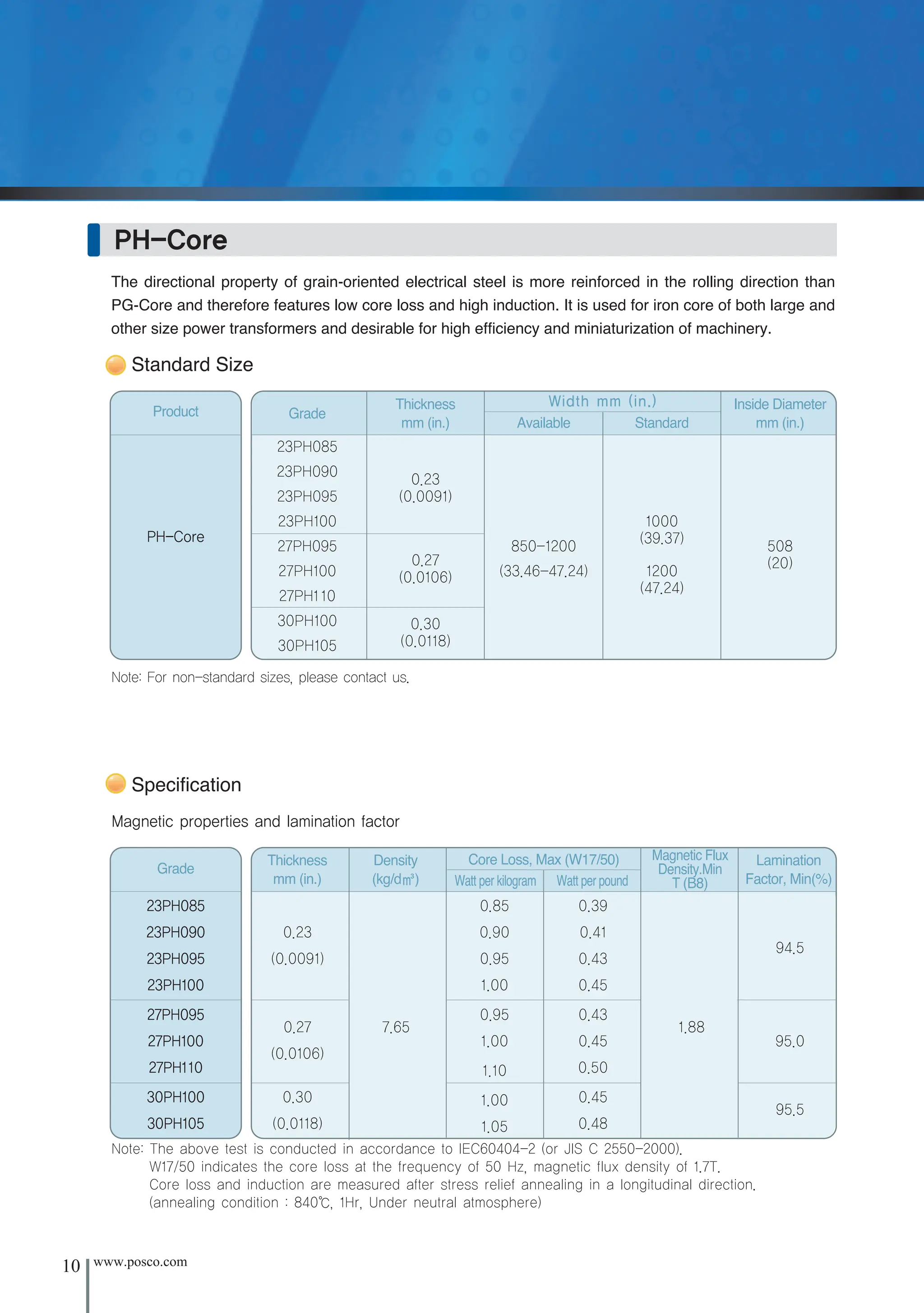 electrical steel -process manufacturing POSCO CRGO | PDF