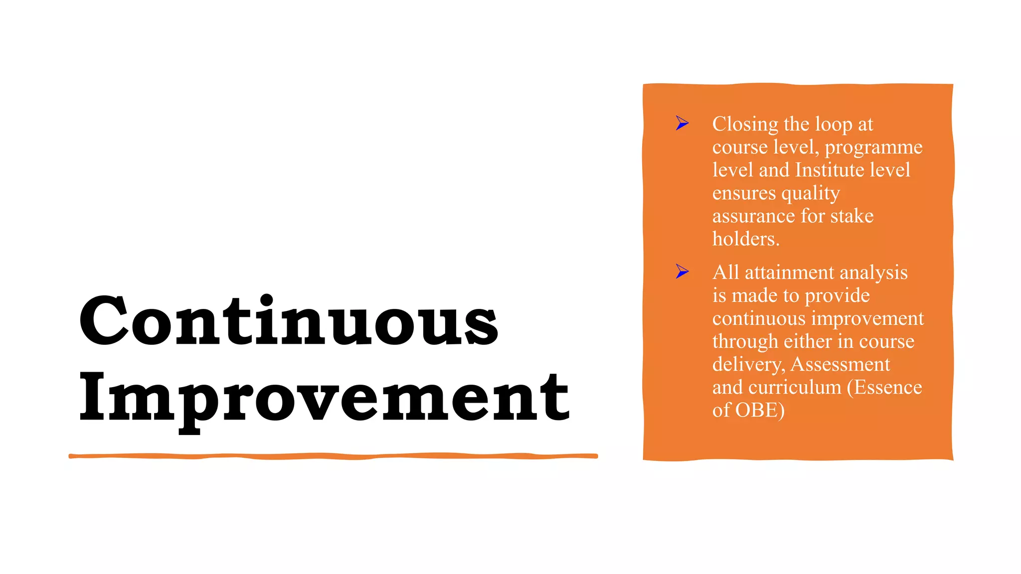 NBA : CO PO Mapping | PPTX