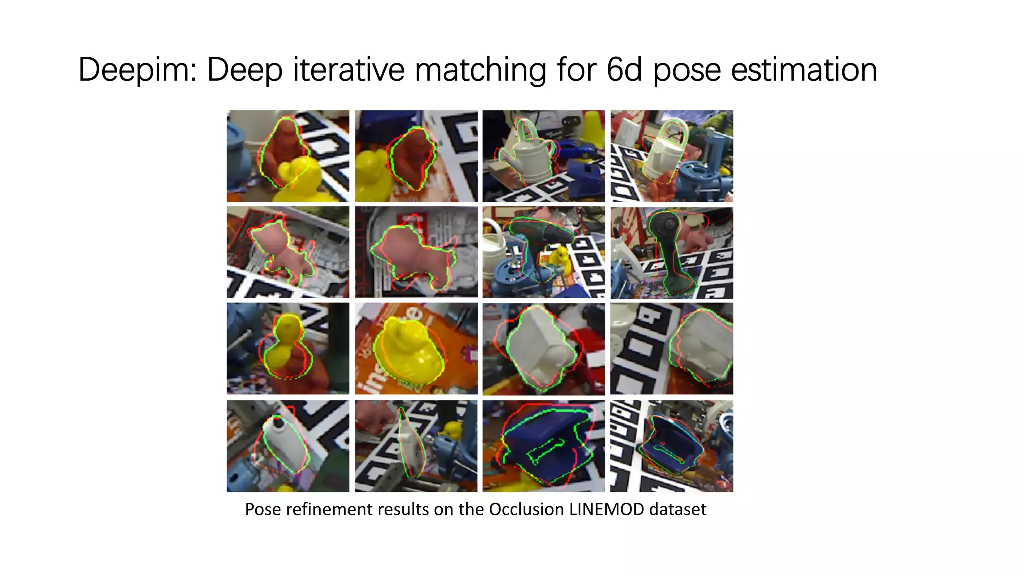 Pose estimation from RGB images by deep learning | PPT
