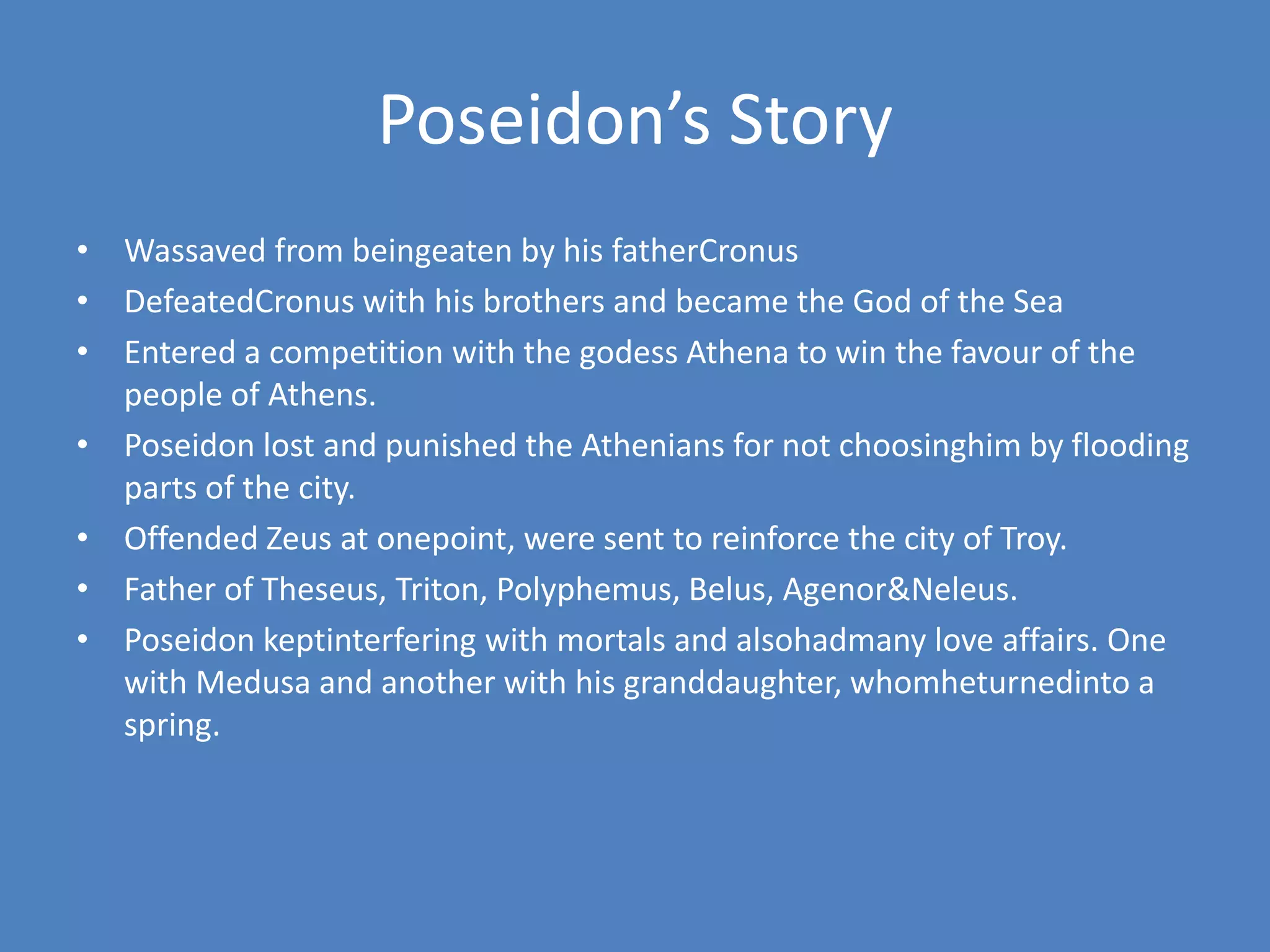 Poseidon | PPTX