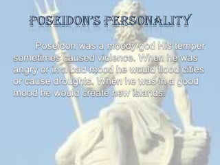 ποσειδώνας Poseidon | PPTX | Astrology | Religion & Spirituality