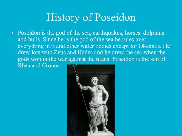 Poseidon and oceanus | PPT