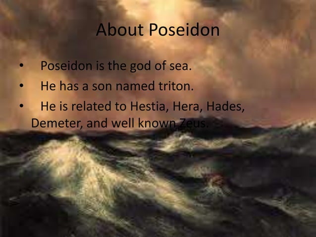 Poseidon pp | PPTX