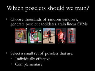 Poselets: Body part detectors trained using 3D human pose annotations | PPTX | Technology ...