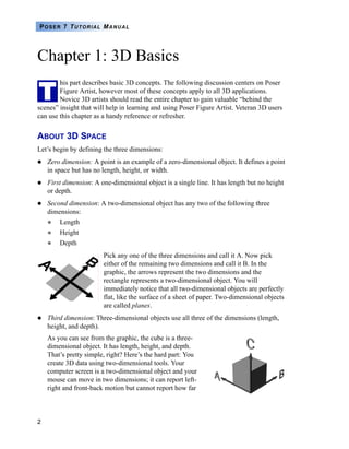 Poser 7 Tutorial Manual | PDF