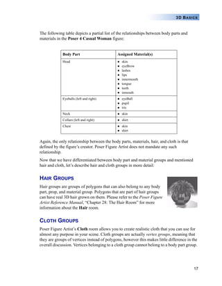 Poser 7 Tutorial Manual | PDF