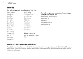 Poser pro reference manual | PDF