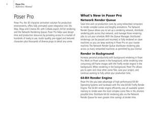 Poser pro reference manual | PDF