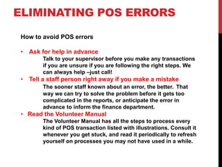 Point of sale slideshow | PPTX | Credit Cards | Personal Debt