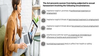 POSH PPT prevention of sexual harrassment | PPTX