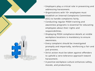 Posh - report,responibilities, and Reporting | PPT