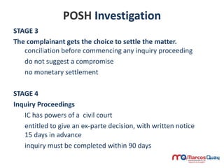 posh_24th May 2023 - Prakruti.pptx | Crime & Harmful Acts to ...