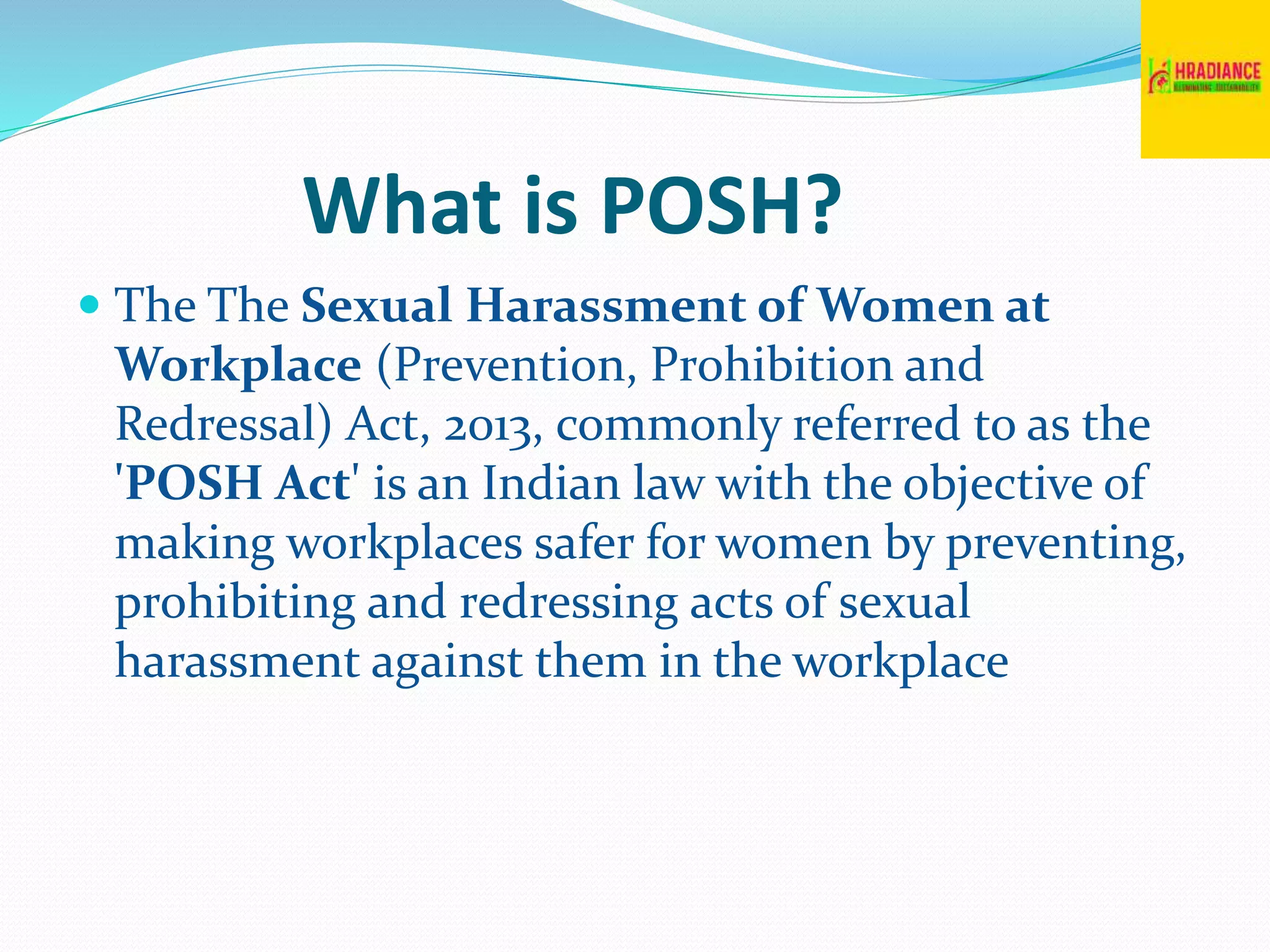 PoSH Act.pptx