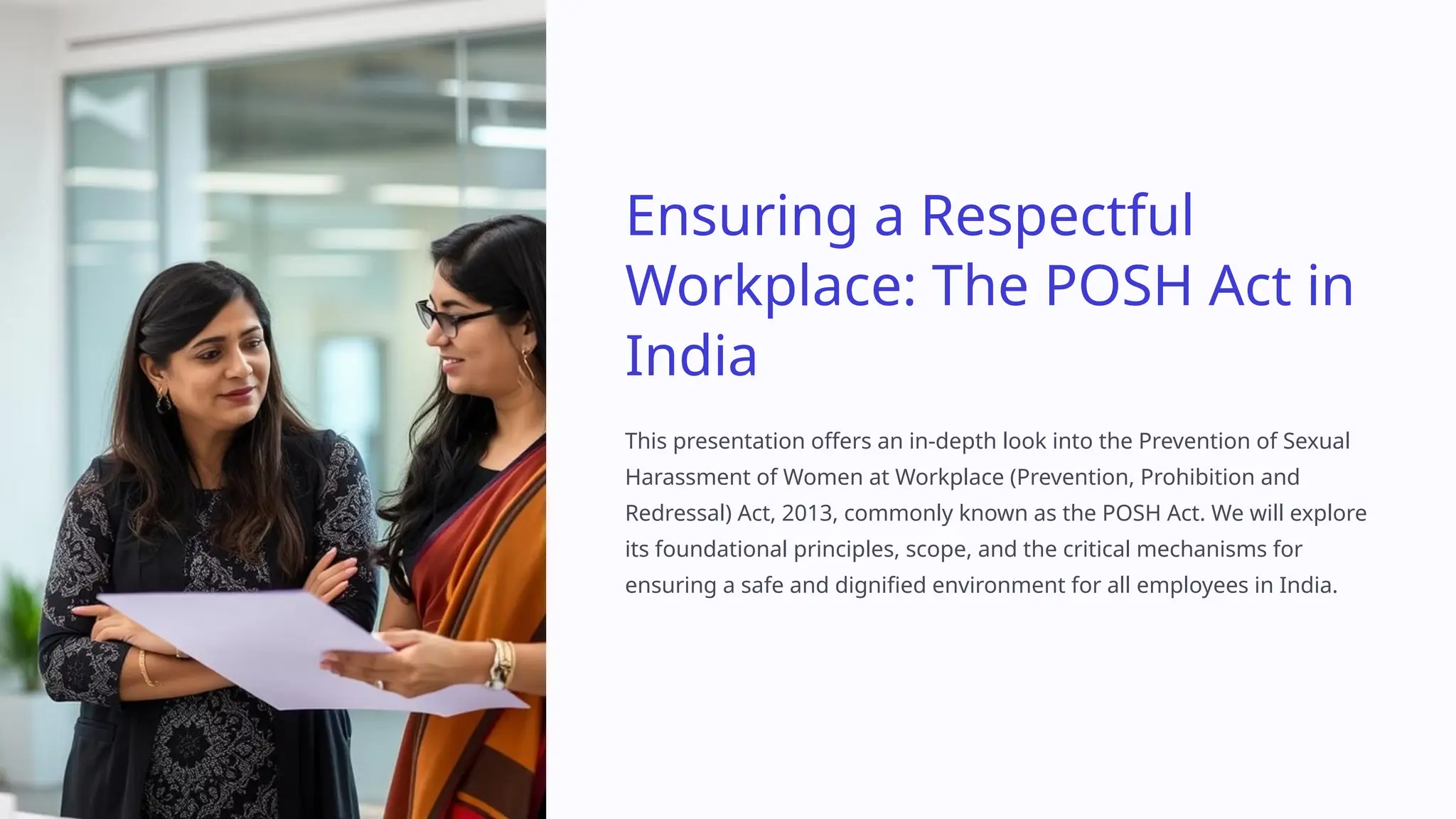PoSH act in a nutshell by Lovely Kumari .pptx
