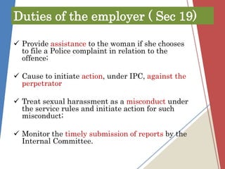 Prevention of Sexual Harassment Act .pptx