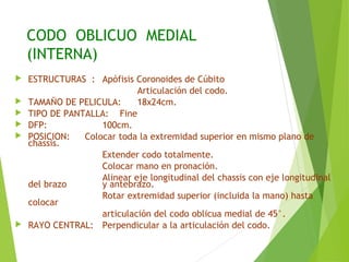 Posic.radiograf codo y_humero | PPT
