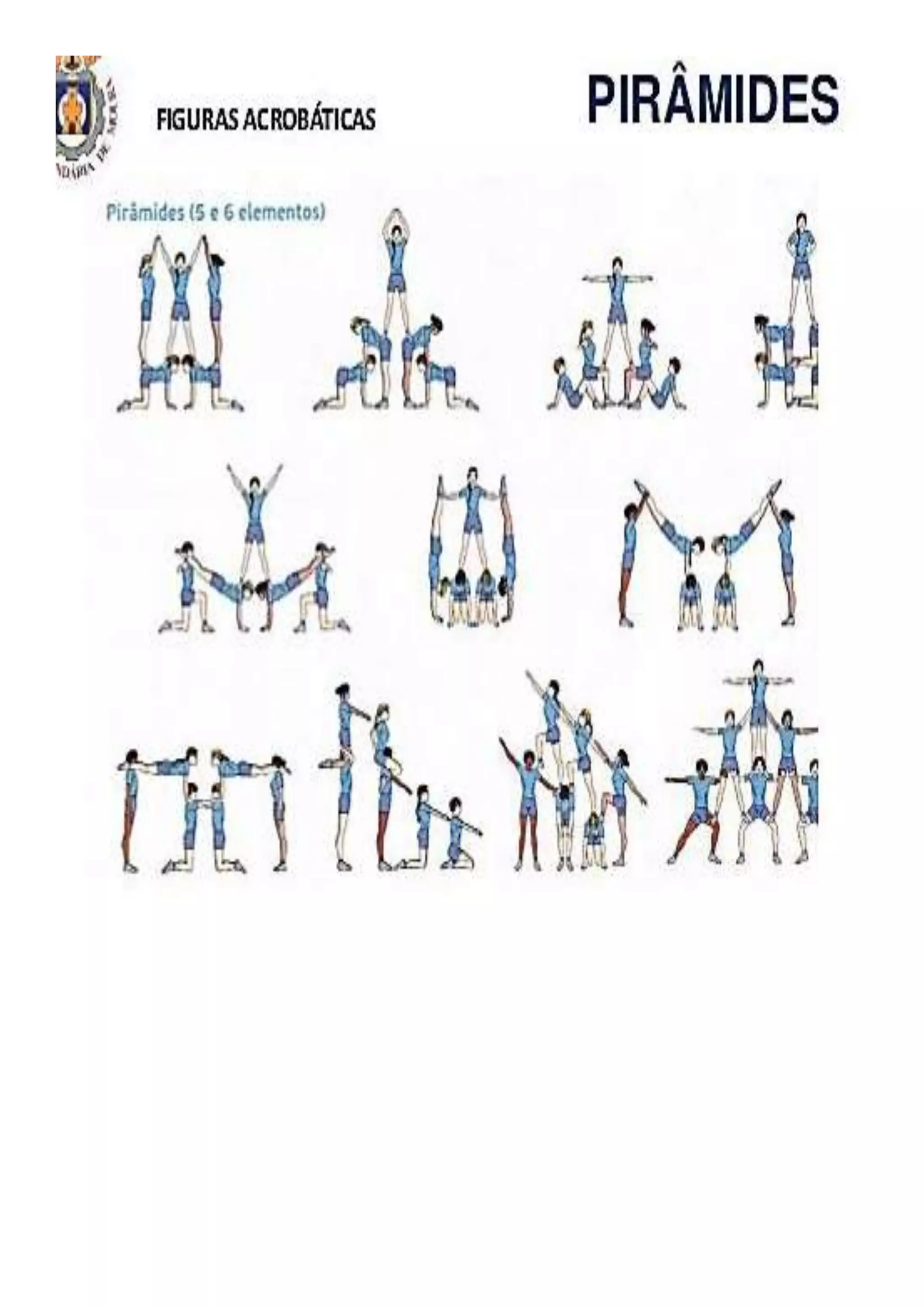 Posicões ginástica-acrobática | DOCX | Gymnastics | Sports