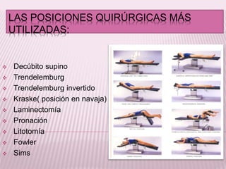 Posición Supina Quirúrgica
