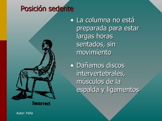 Posicion sedente | PPT