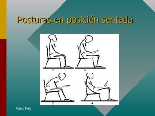 Posicion sedente | PPT