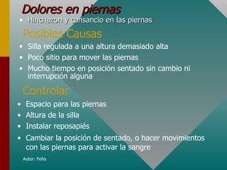 Posicion sedente | PPT