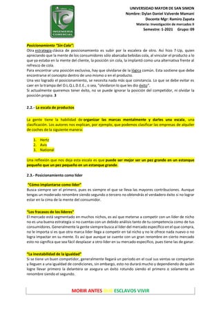 Posicionamiento de al ries y jack trout | PDF