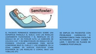 POSICIONES ANATOMICAS CON DETALLE Y EXPLICACION DE CADA UNA | PDF