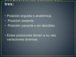 posiciones anatomicas basicas de enfermeria .pptx