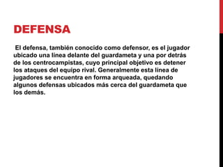 Posiciones del futbol | PDF