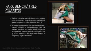 Posiciones en neurocirugia .pptx