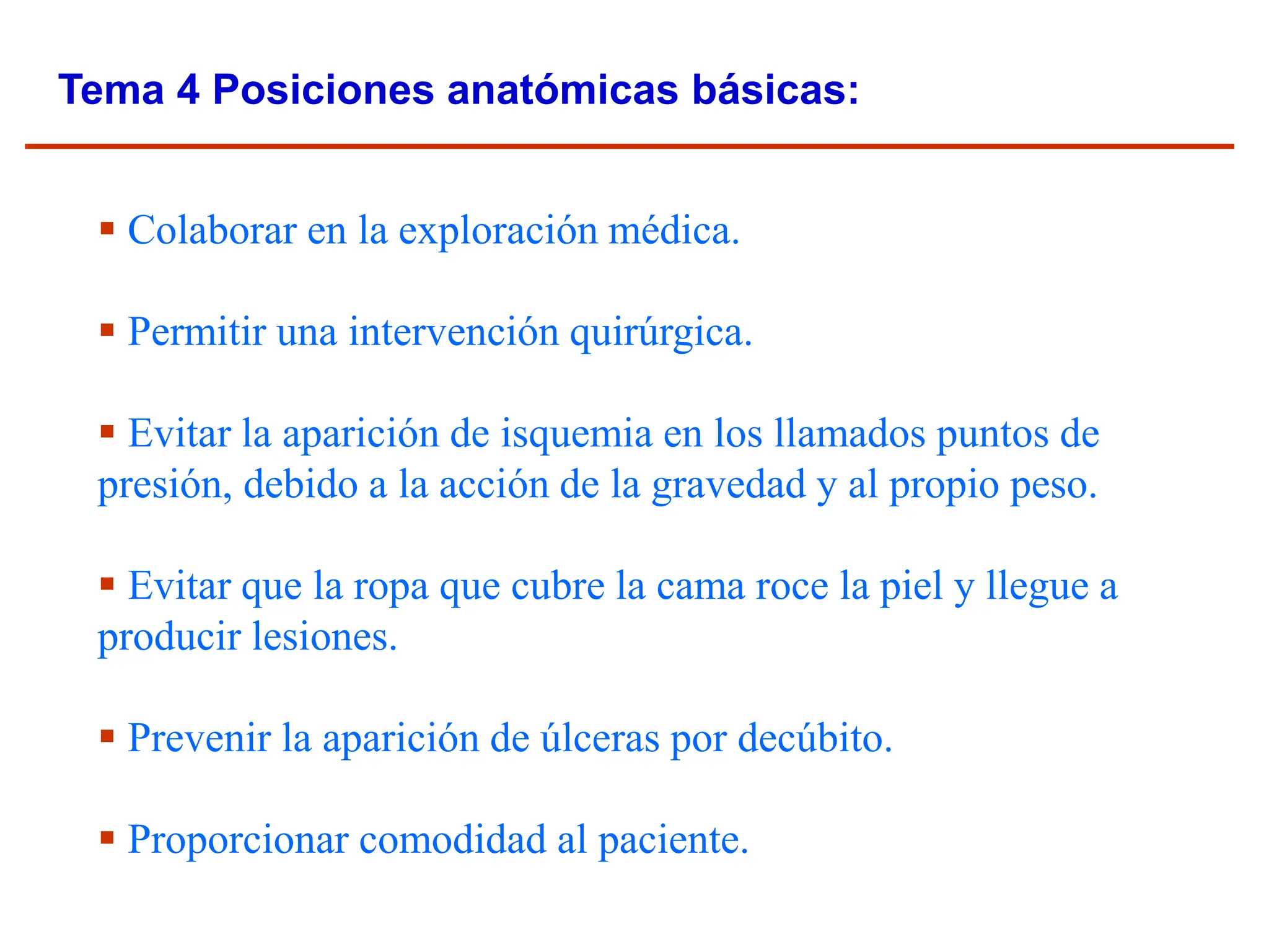 Posiciones anatomicas basicas enfermeria | PPT