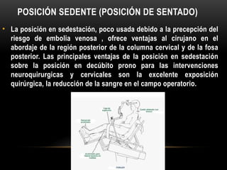 POSICIONES QUIRURJICA EN SALA DE OPERACIONESS-1 .pptx