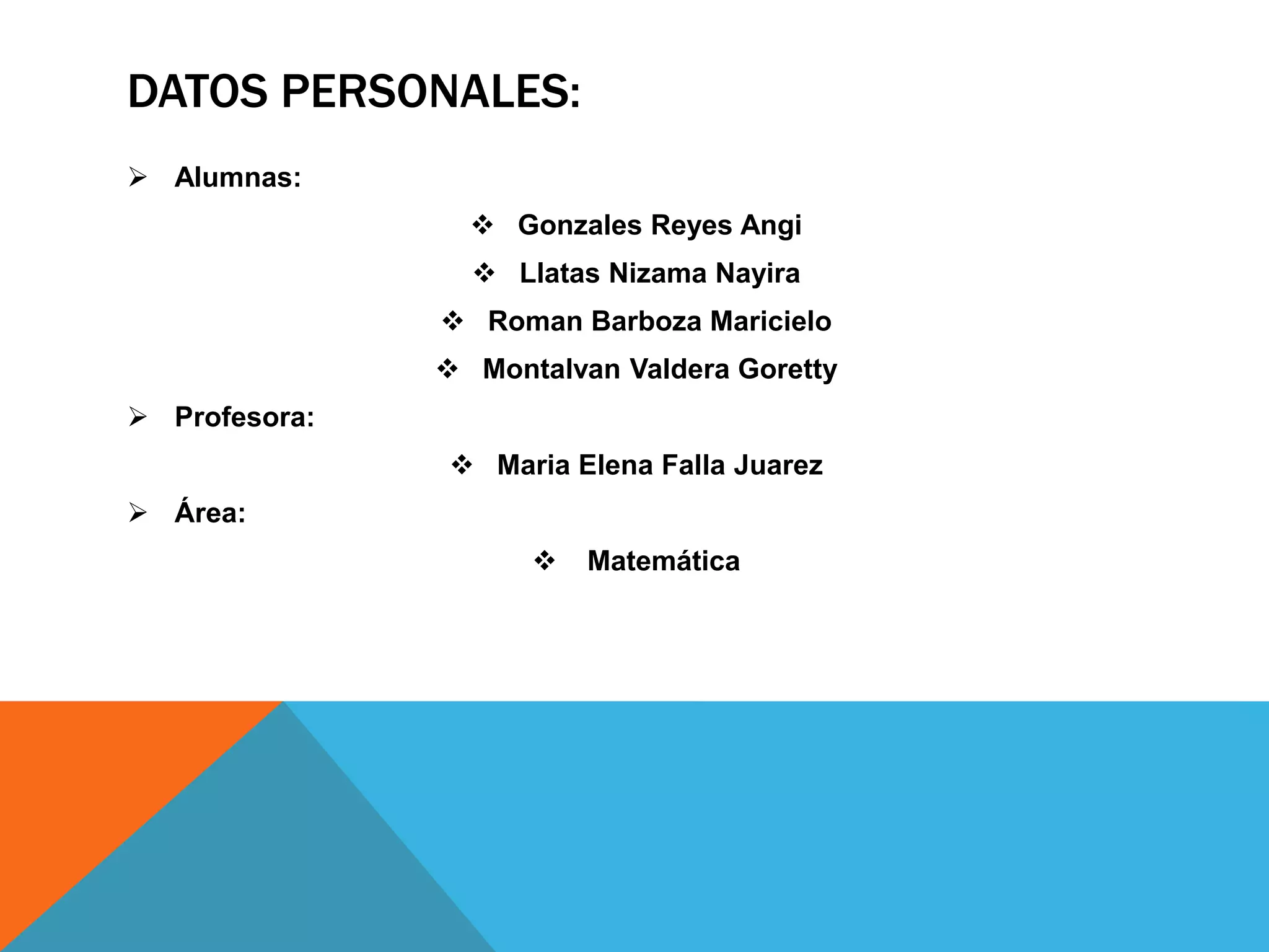 Posiciones relativas de dos rectas en el plano | PPTX
