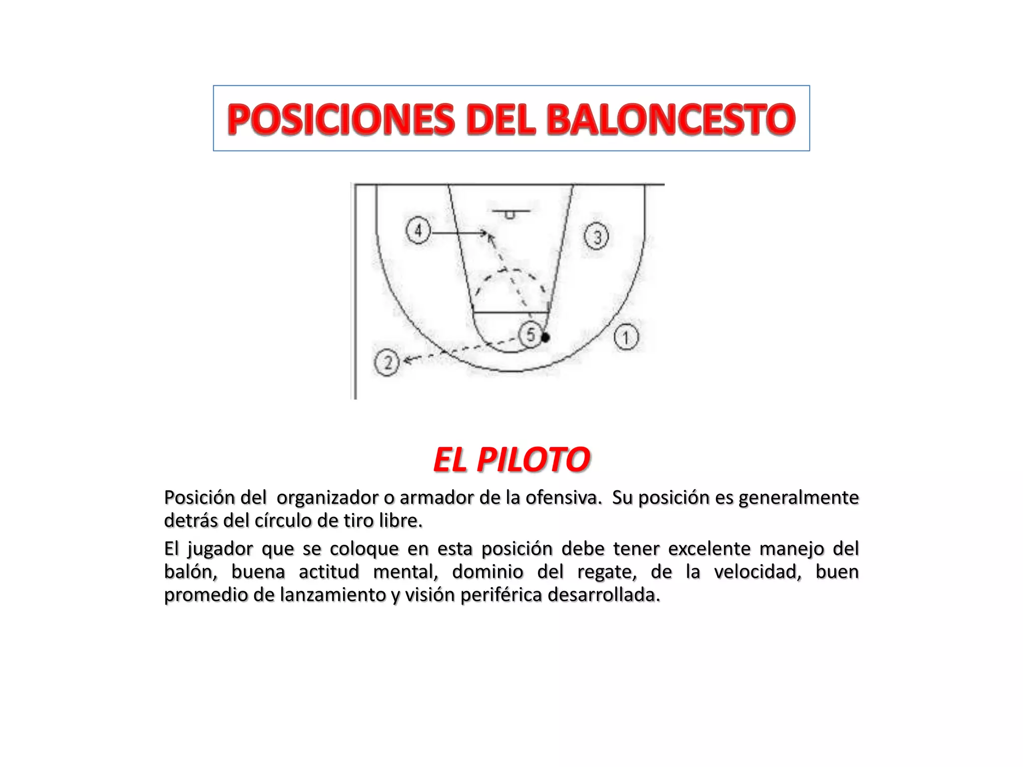 Cancha De Baloncesto Con Posiciones