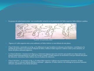 Posicion labial y su significado en el plan de tratamiento | PPTX