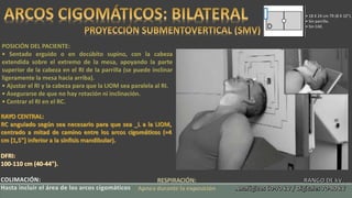 Posicion y proyeccion craneo | PPTX
