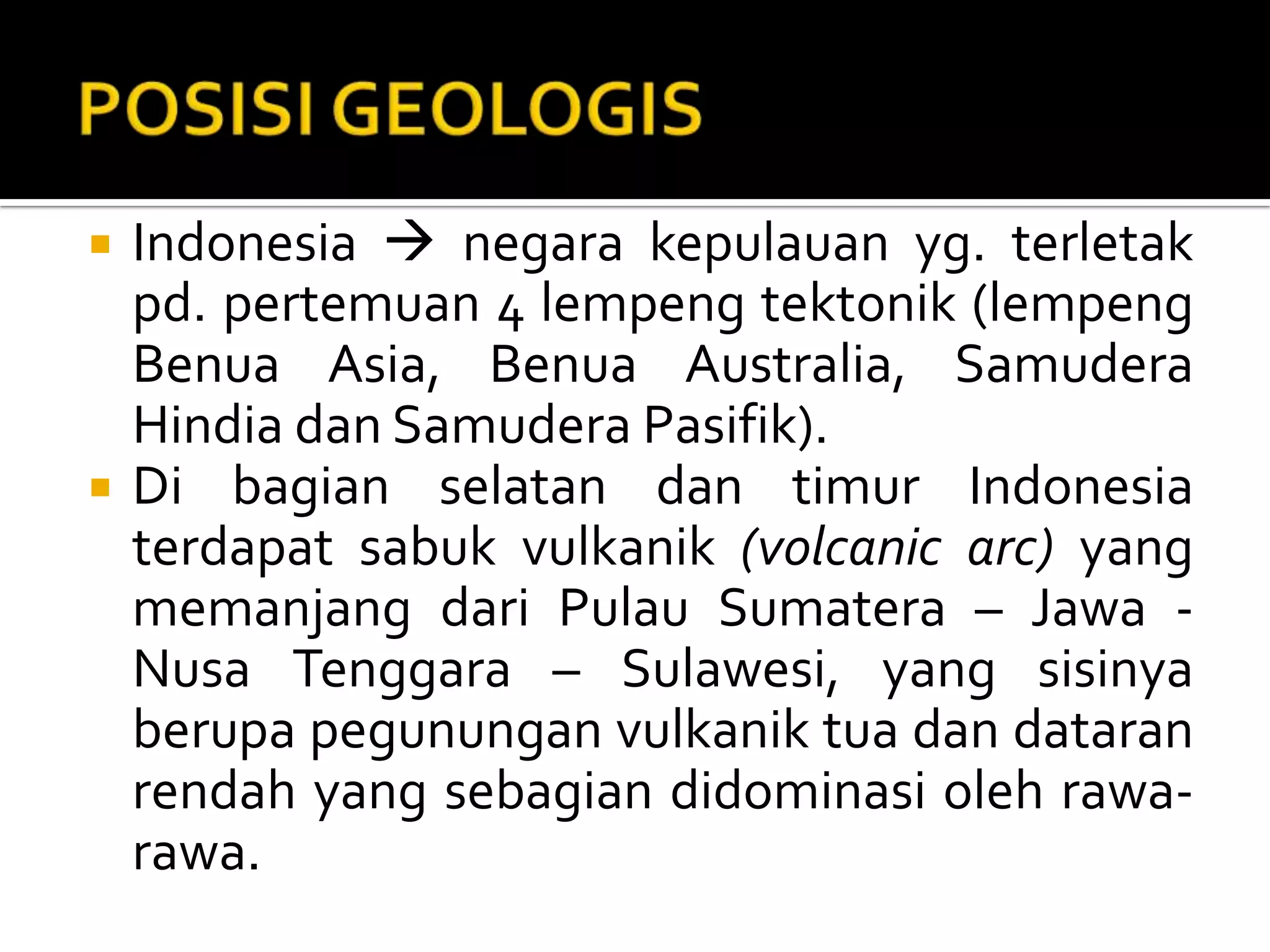 Posisi geologis | PPTX