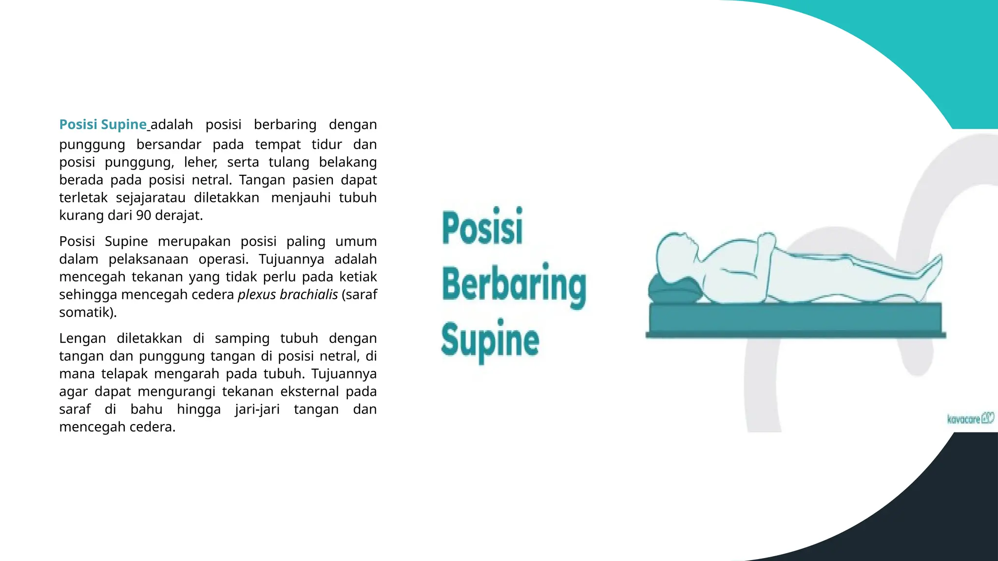 pengaturan Posisi pada pasien yang benar | PPTX