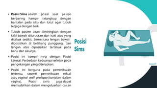 pengaturan Posisi pada pasien yang benar | PPTX