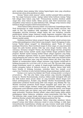 Posisi pemikiran hukum progresif dalam konfigurasi aliran filsafat hukum by shidarta | PDF