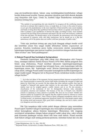 Posisi pemikiran hukum progresif dalam konfigurasi aliran filsafat hukum by shidarta | PDF