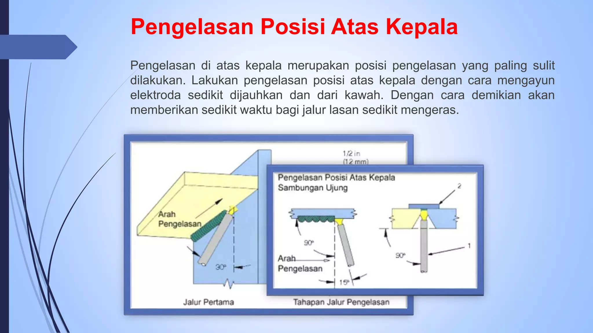 Posisi pengelasan las busur listrik | PPTX