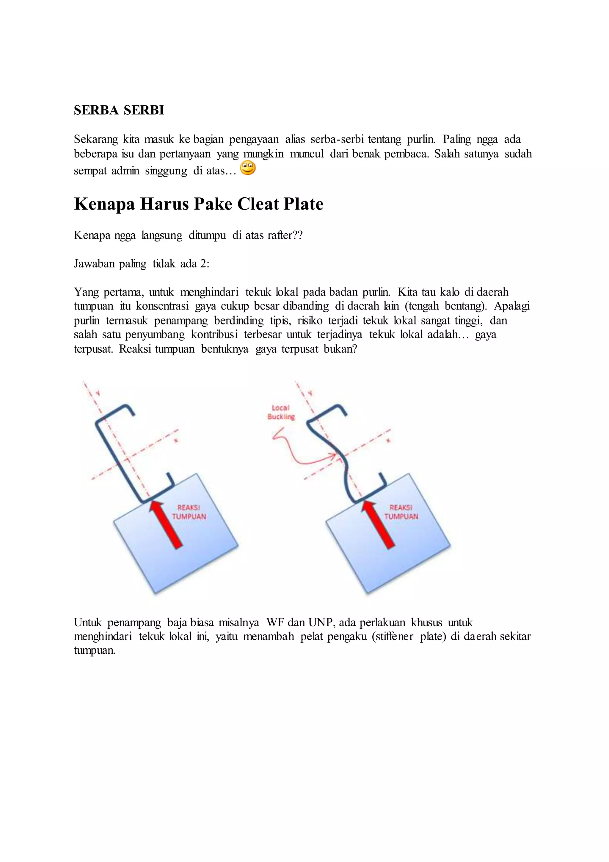 Posisi purlin | DOCX