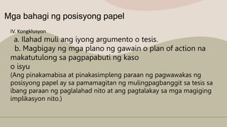 Posisyong-Papel-piling-larang-snhs-.pptx