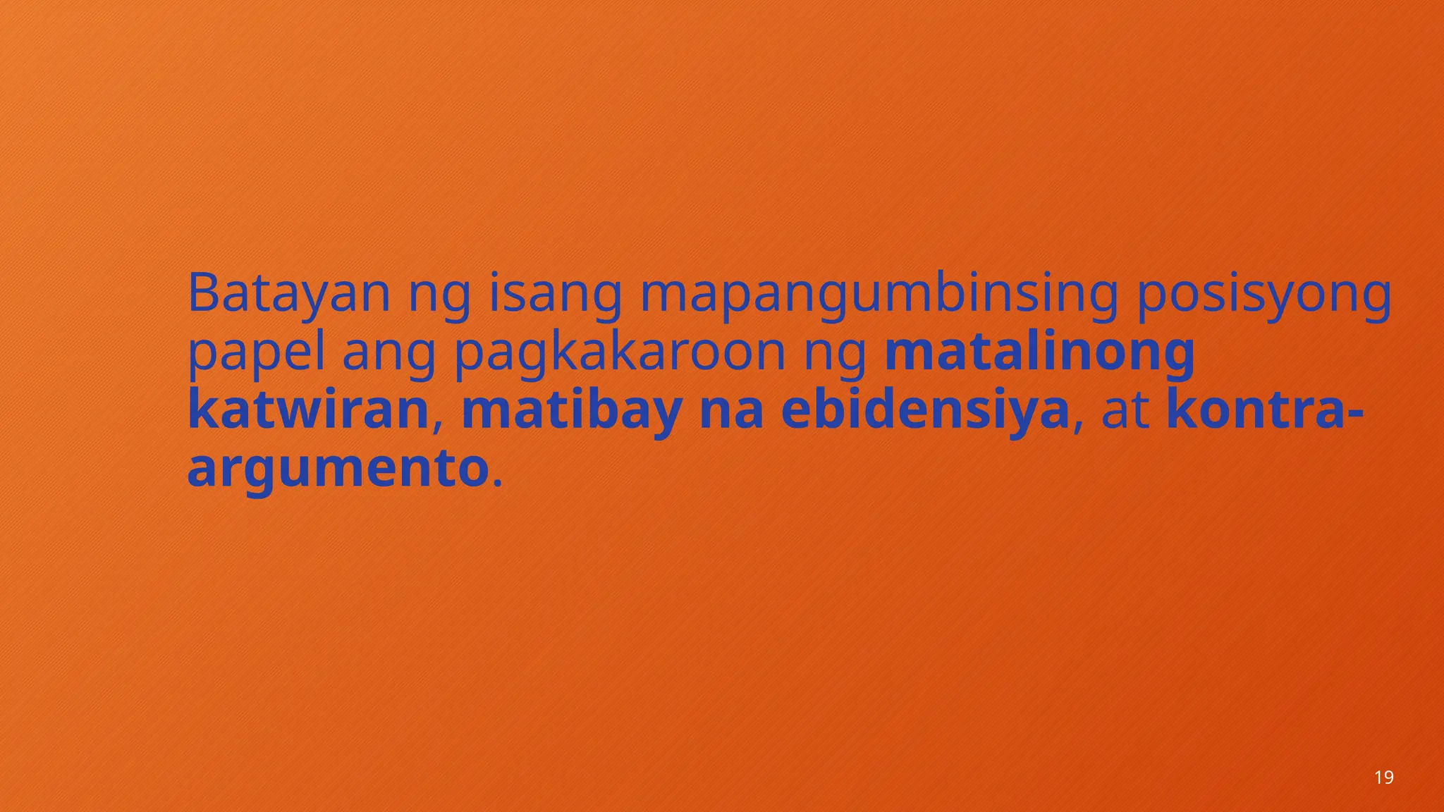 Posisyong Papel-SHS-FILIPINO SA PILING LARANG.pptx