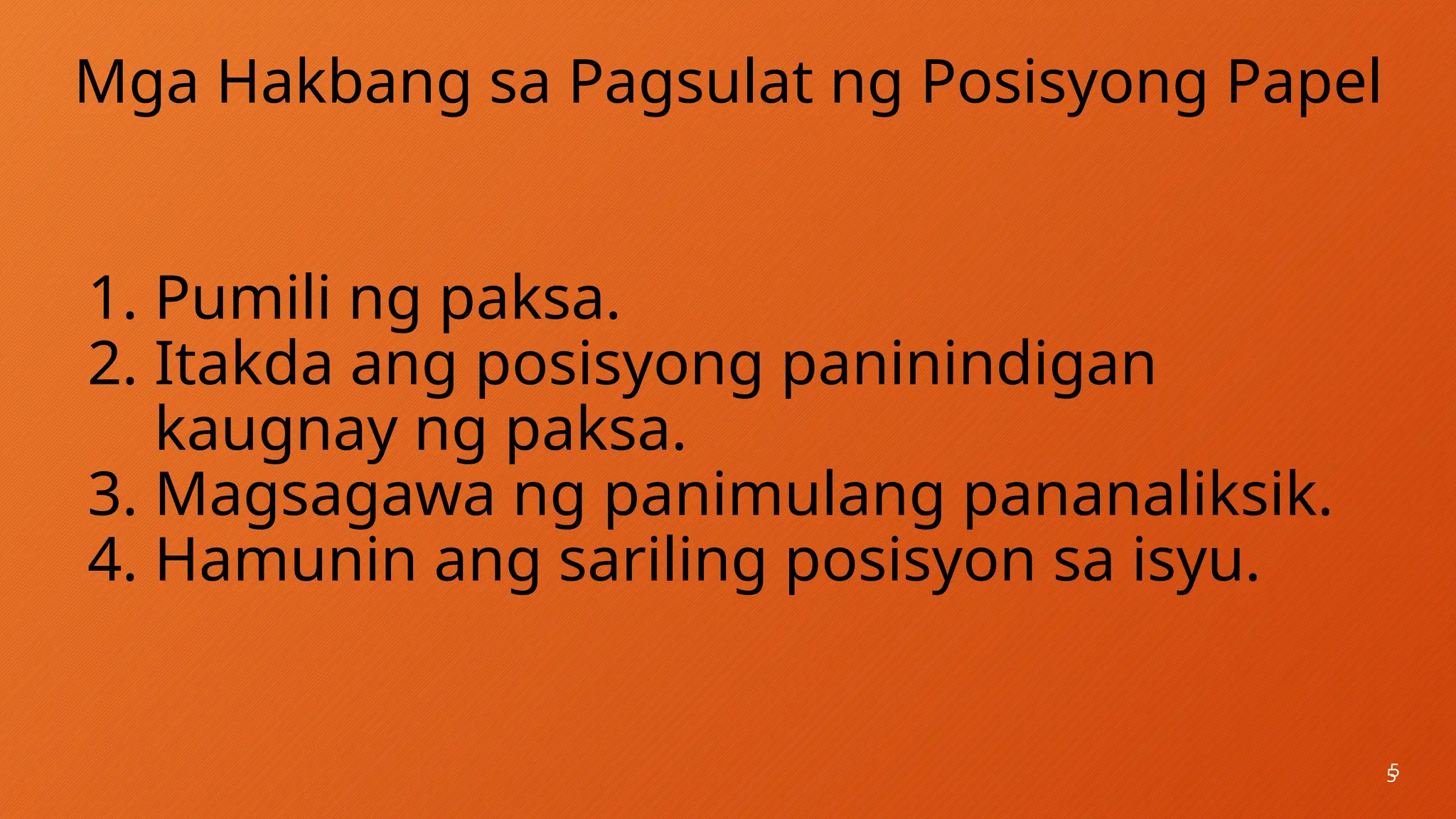 Posisyong Papel - FPL Akademik - SHS.pptx