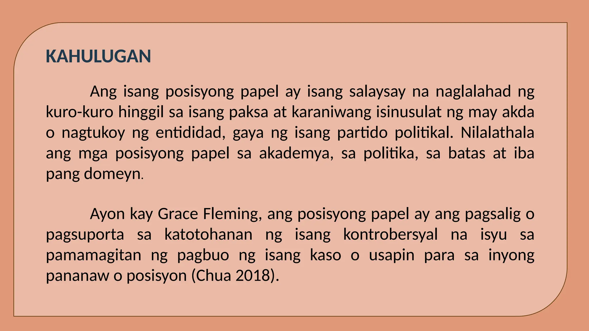 POSISYONG PAPEL Filipino sa Piling Larang ppt.pptx