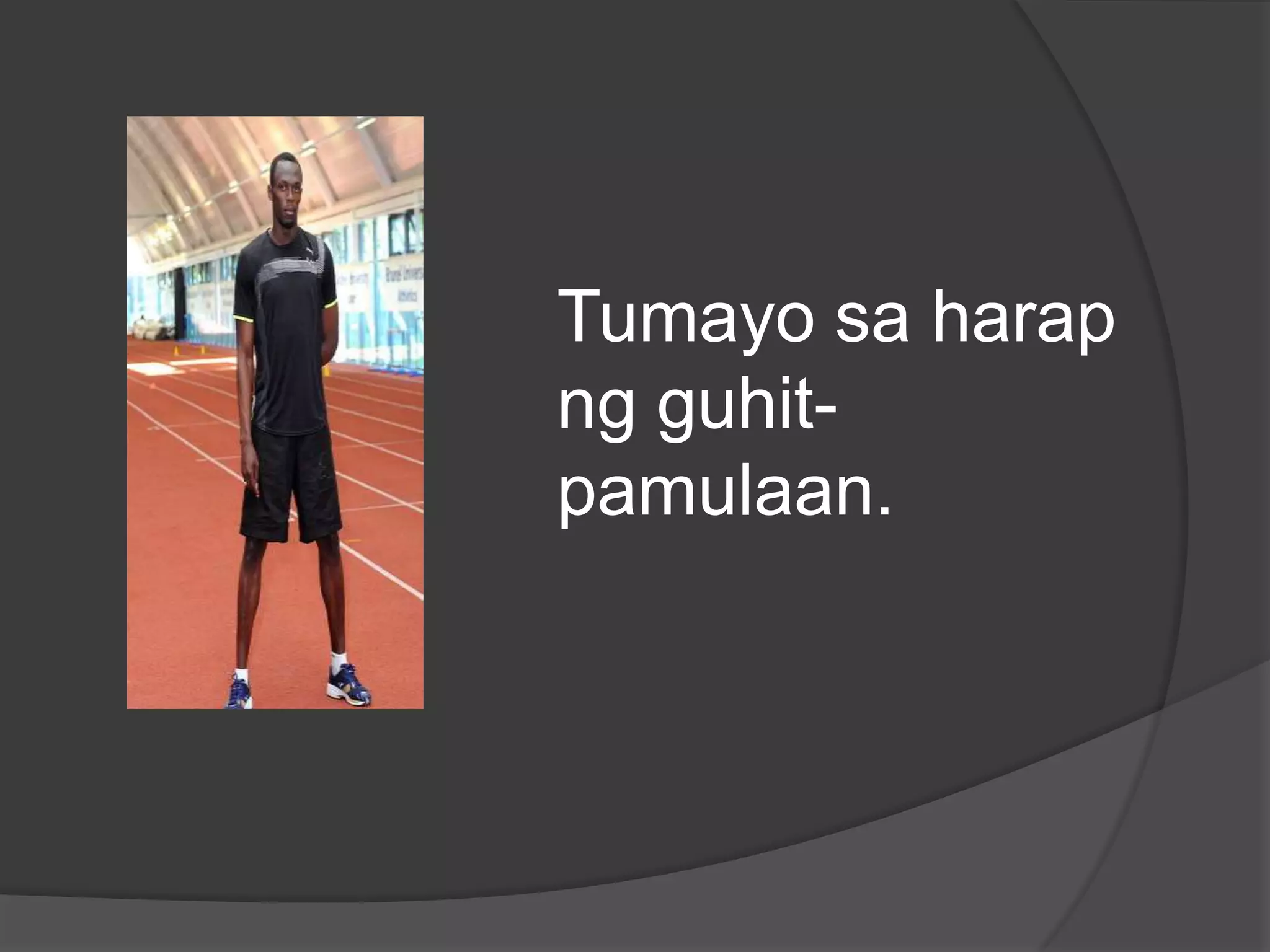 Posisyon ng katawan sa pasimula ng pagtakbo | PPTX