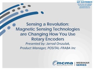 Posital Fraba Webinar. Sensing a Revolution: How Magnetic Sensing ...